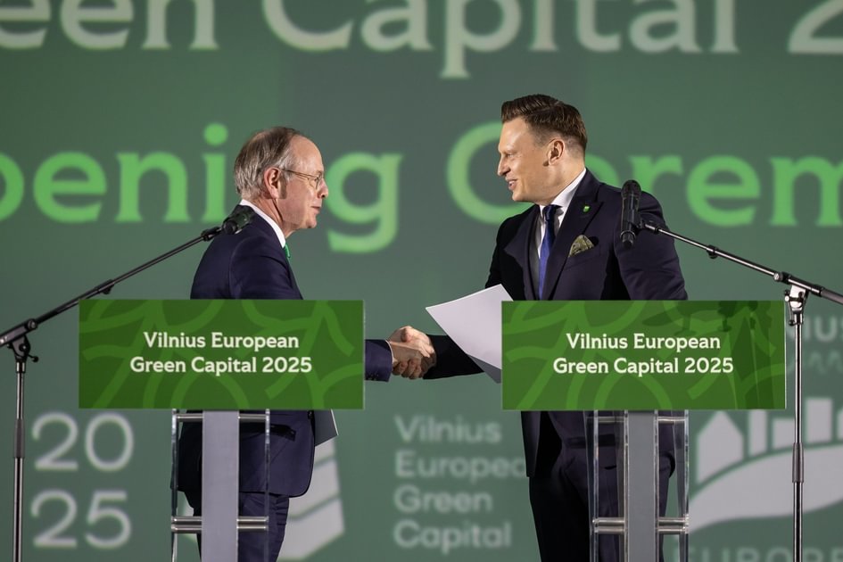 The year "Vilnius - European Green Capital 2... | Go Vilnius